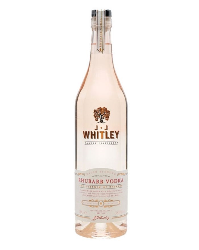 Køb JJ Whitley Handcrafted Rabarber Vodka 70 cl » Fri Fragt*