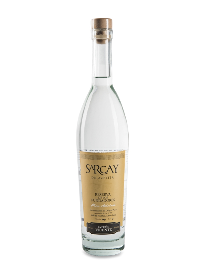 Sarcay de Azpitia Pisco Reserva de Los Fundadores