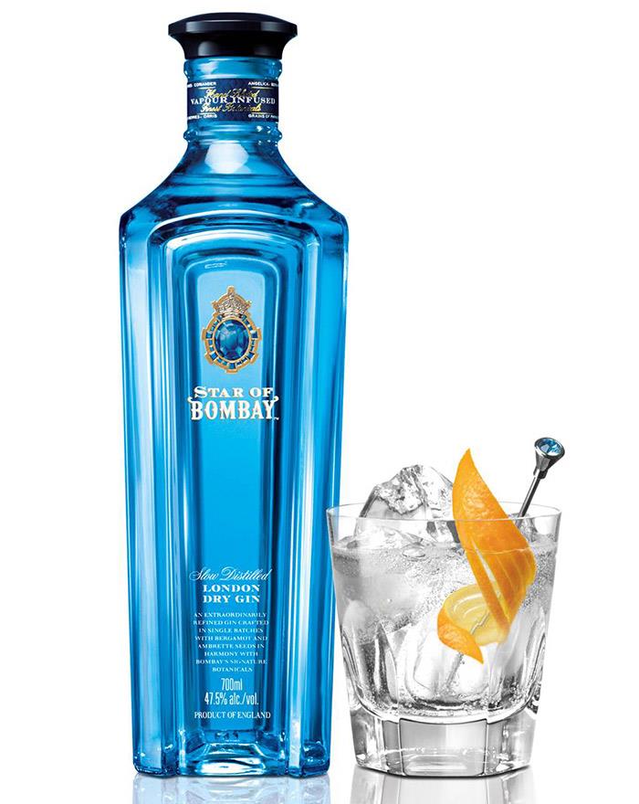 Køb Bombay Star of Bombay London Dry Gin » Gin & Tonic
