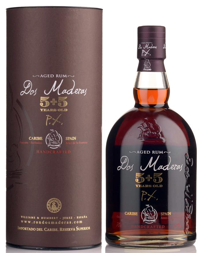 Dos Maderas Caribbean Ron Anejo 5+5 år Rom 40%