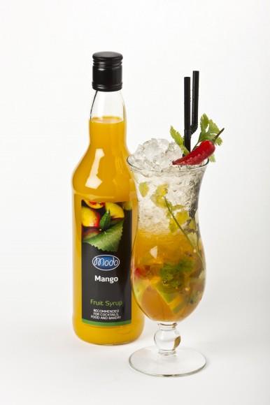 Dejlig naturlig mango sirup fra Modo Mango Sirup